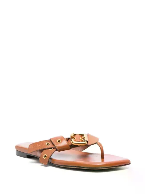 Chloé Mae Leather Sandals