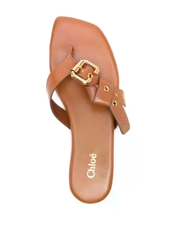 Chloé Mae Leather Sandals