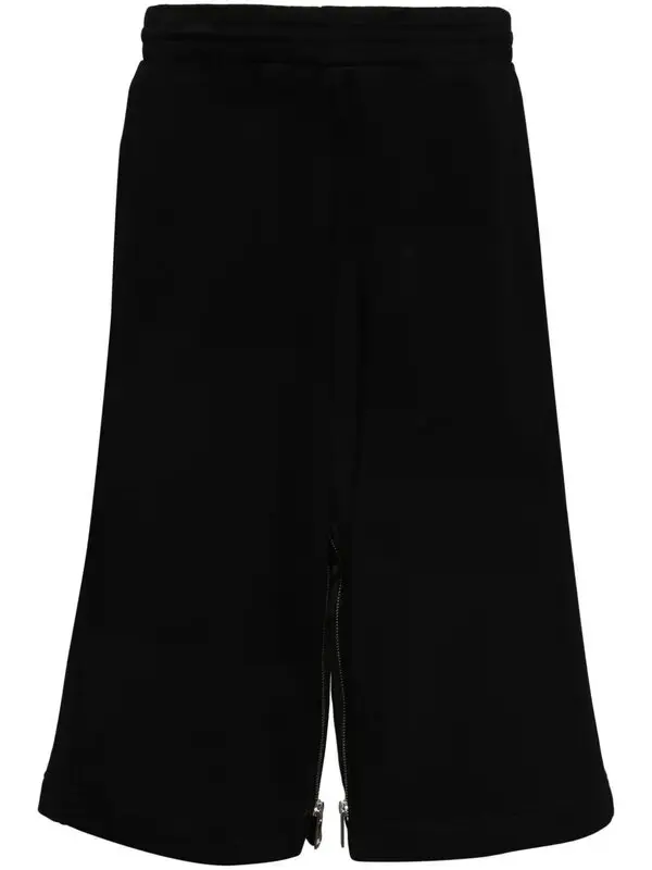 Helmut Lang Organic Cotton Jersey Gusset Shorts - Black
