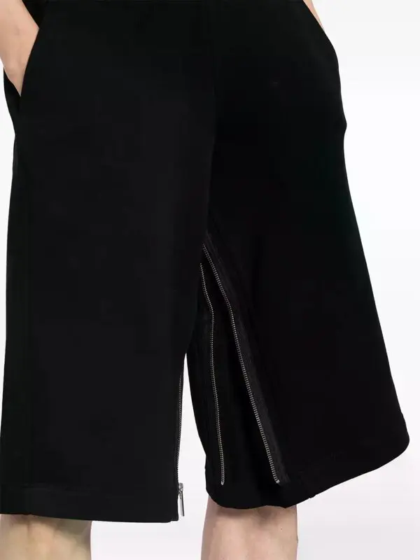 Helmut Lang Organic Cotton Jersey Gusset Shorts - Black