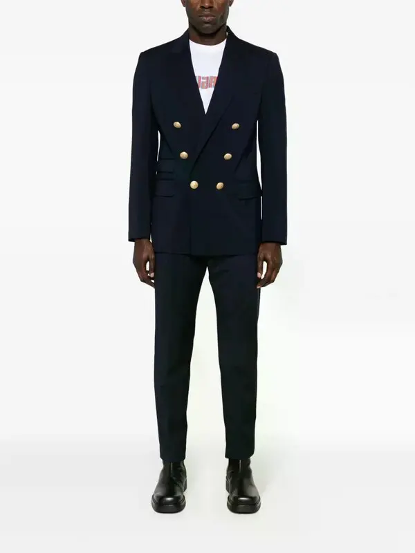 Dsquared2 Tapered Virgin Wool Trousers