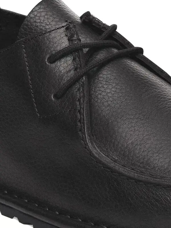 BIRKENSTOCK Leather Boat Shoes - Black