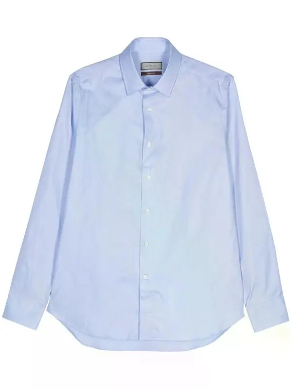 Canali Long-sleeve Cotton Shirt