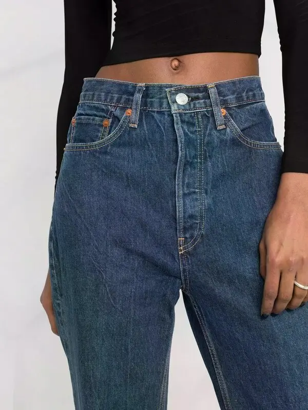 RE/DONE High-waisted Bootcut Jeans