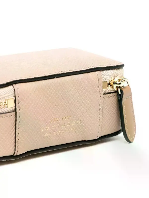 Smythson Logo-stamp Zip Box