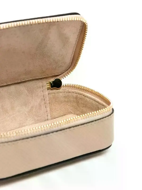 Smythson Logo-stamp Zip Box