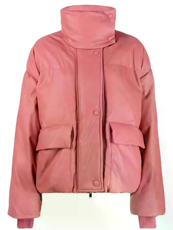 Stella McCartney Faux-leather Puffer Jacket