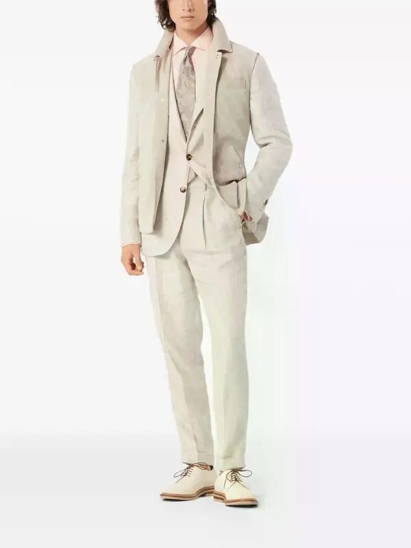 Brunello Cucinelli Cavallo Blazer - Neutrals