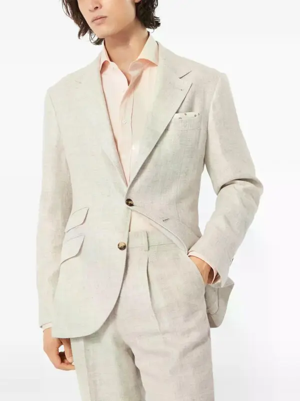 Brunello Cucinelli Cavallo Blazer - Neutrals