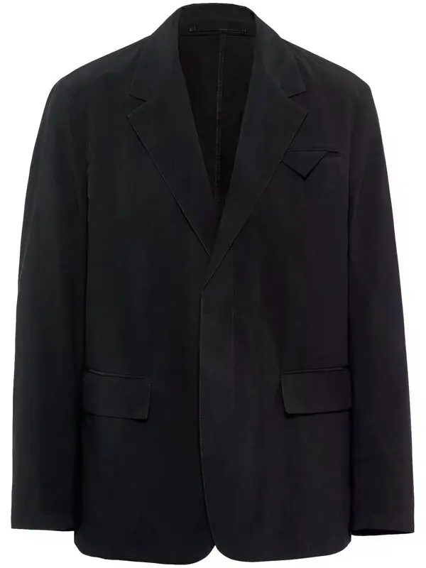 Prada Notched-lapels Single-breasted Blazer