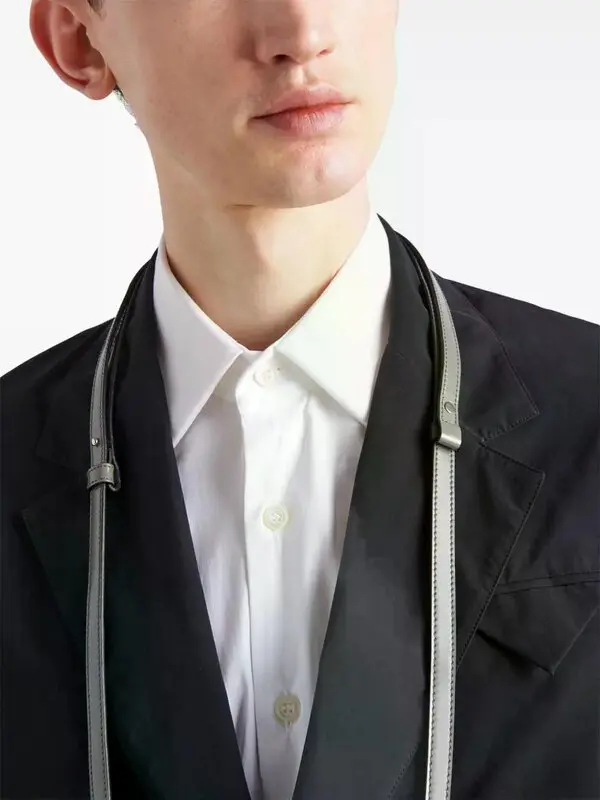 Prada Notched-lapels Single-breasted Blazer