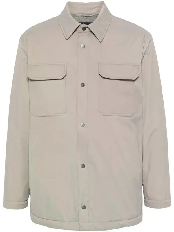 Kiton Padded Jacket - Neutrals