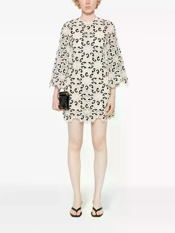 Zimmermann Ottie Bobbin-lace Mini Dress