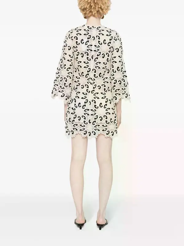 Zimmermann Ottie Bobbin-lace Mini Dress