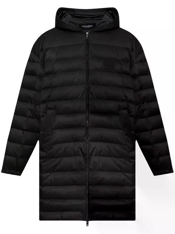 Dolce & Gabbana Hooded Padded Coat