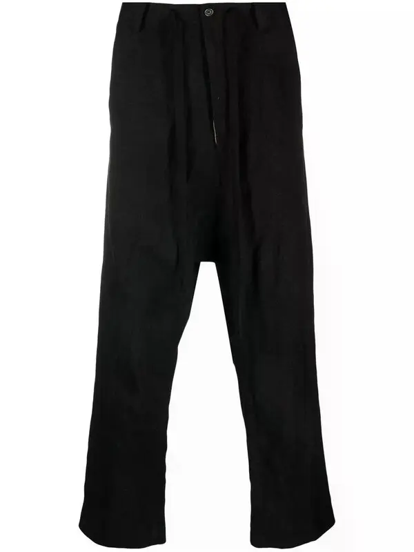 UMA WANG Drop Crotch Trousers