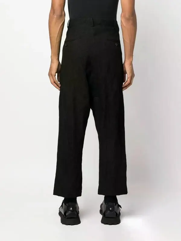 UMA WANG Drop Crotch Trousers