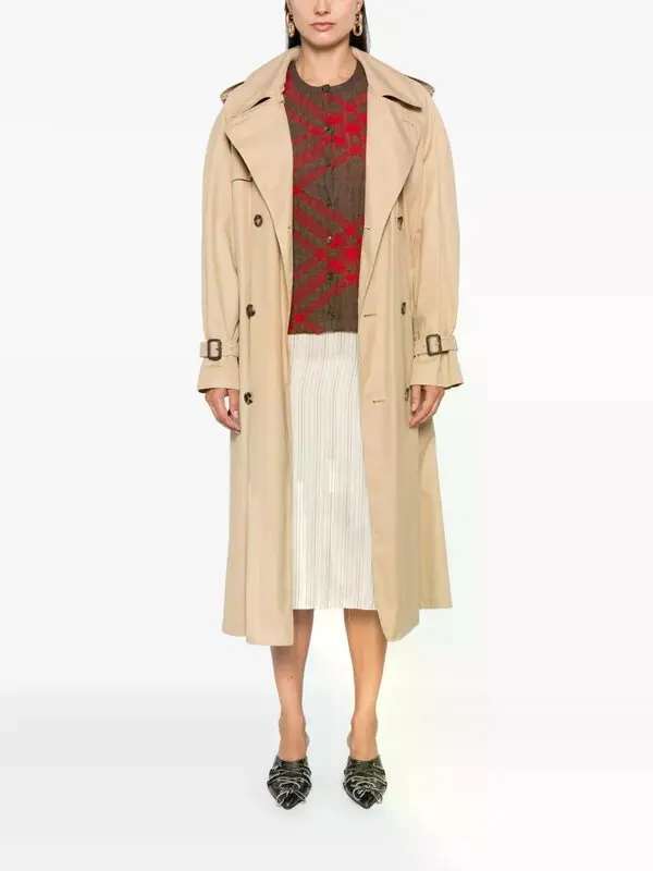 Burberry Checked Cardigan