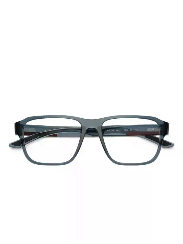 Prada Square-frame Glasses - Blue