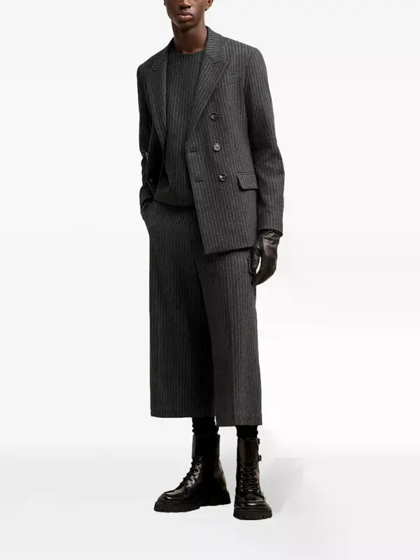 AMI Paris Double-breasted Wool Blazer