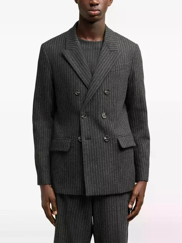 AMI Paris Double-breasted Wool Blazer