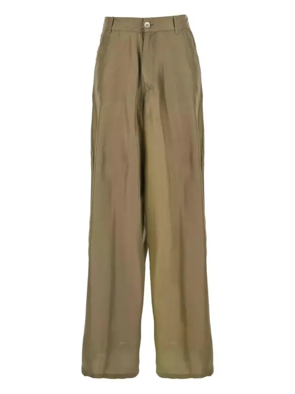 JUCCA Silk Wide-leg Trousers