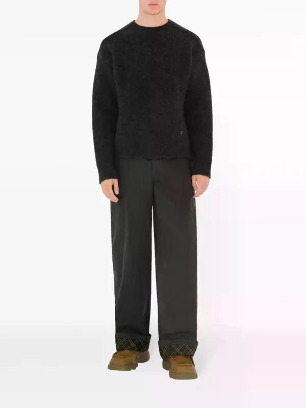 Burberry Crew-neck Knit Jumper