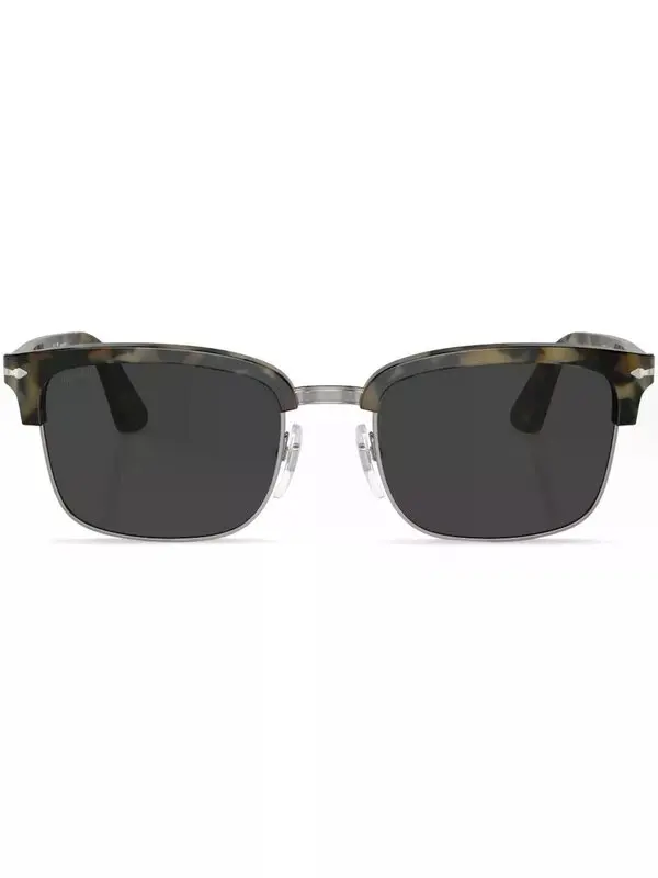 Persol Rectangle-frame Sunglasses - Green