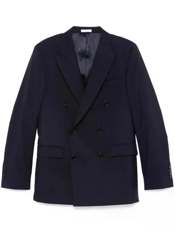 FURSAC Double-breasted Blazer - Blue