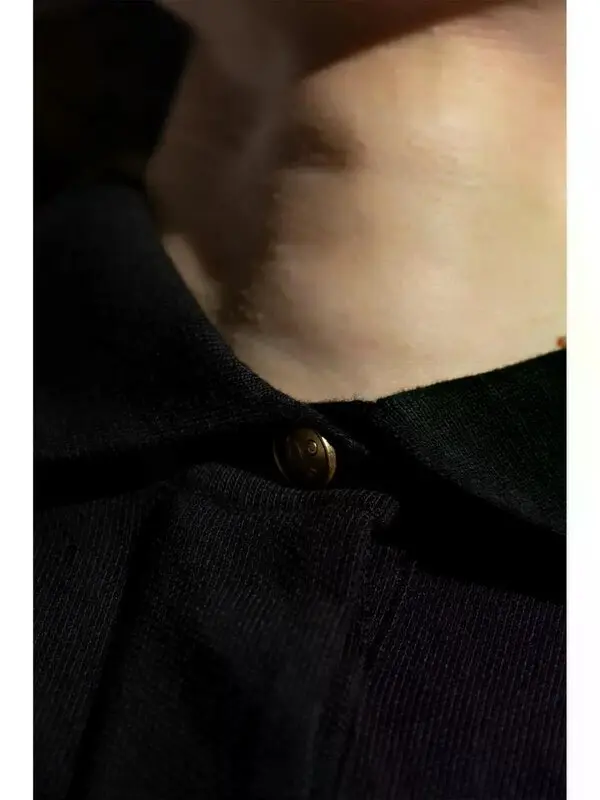 Palm Angels Cropped Polo Shirt
