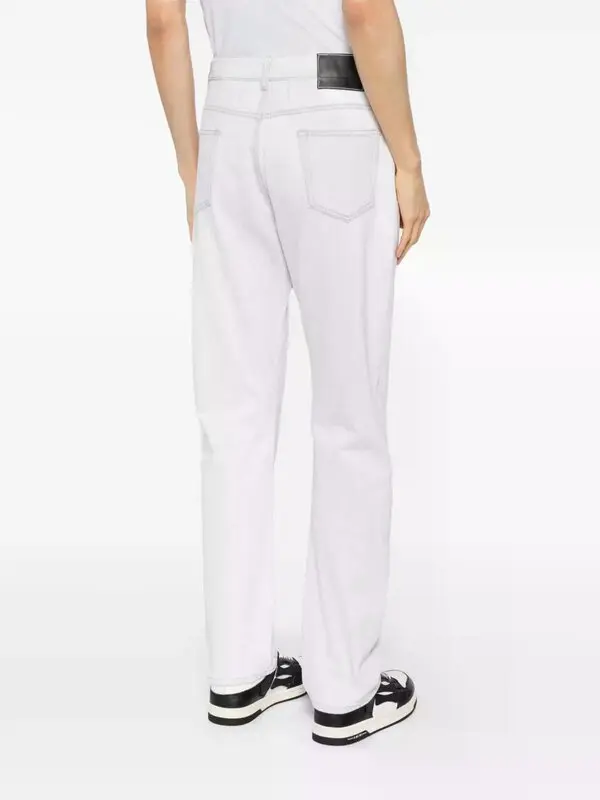IRO PARIS Light-wash Straight-leg Jeans