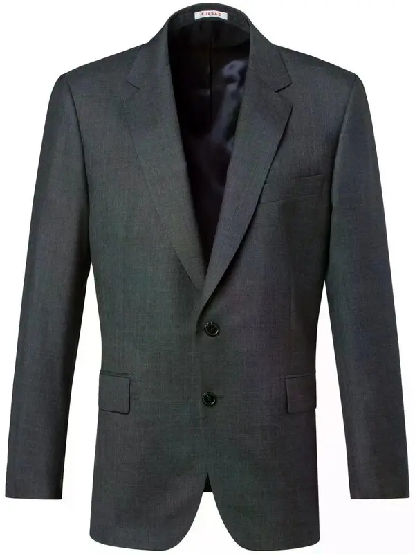 FURSAC Virgin Wool Suit Jacket - Grey