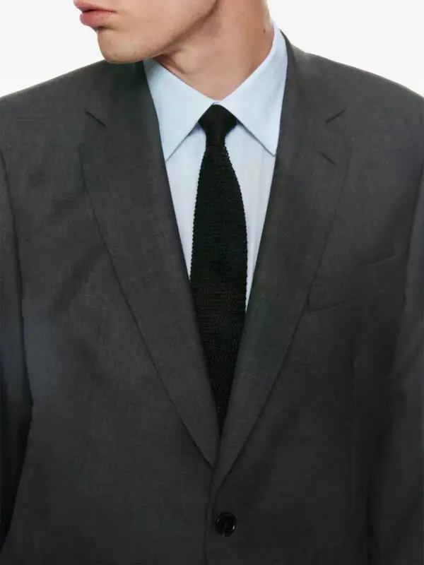 FURSAC Virgin Wool Suit Jacket - Grey