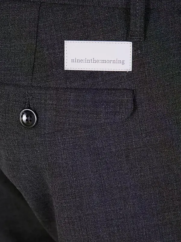 NINE:INTHE:MORNING Slim-cut Chinos - Grey