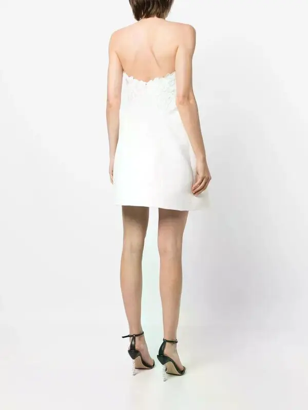 Sachin & Babi Alana Floral Appliqué Mini Dress