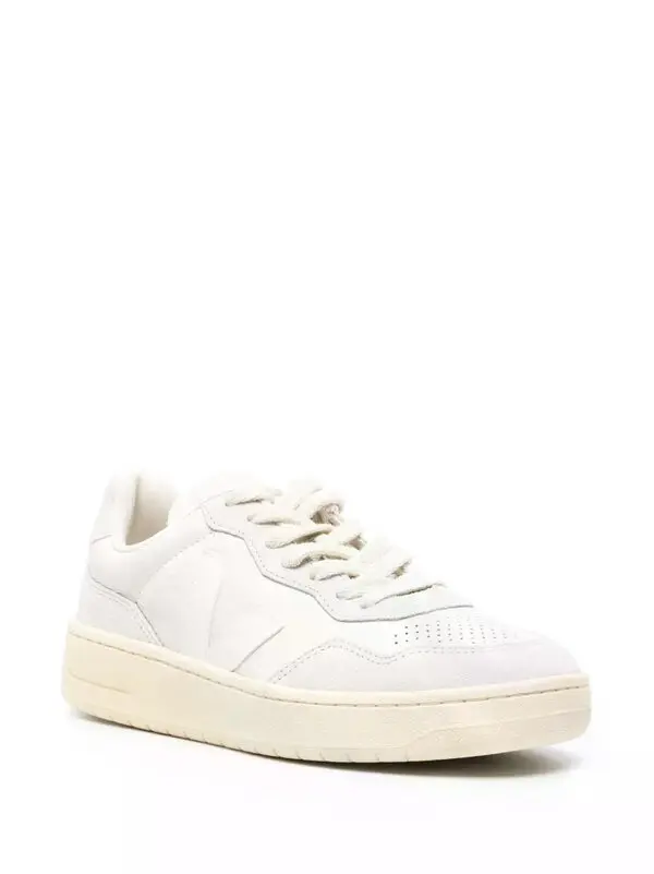 VEJA V-90 Leather Sneakers - Grey