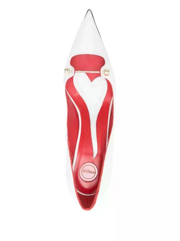 HARDOT Pumps - White