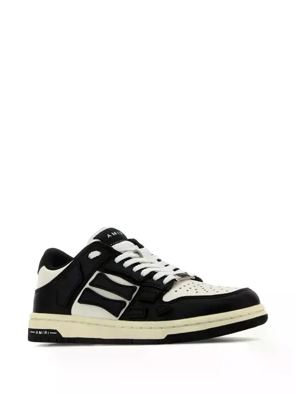 Amiri Skel Top Low Sneakers - Black