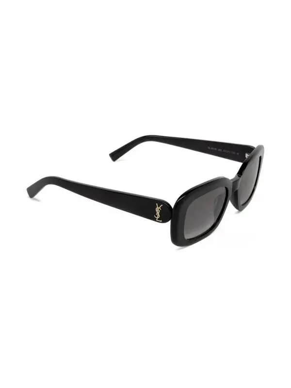 Saint Laurent Cassandre-plaque Sunglasses