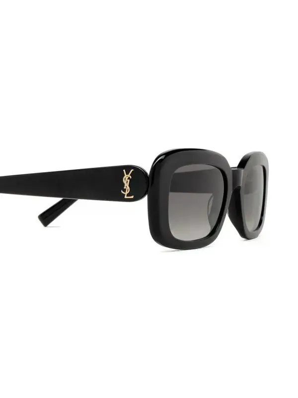 Saint Laurent Cassandre-plaque Sunglasses