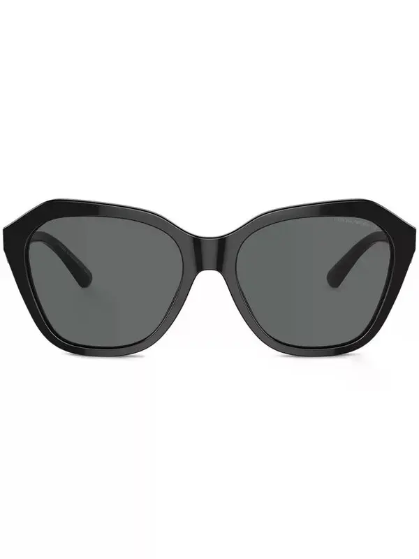 Emporio Armani Cat-eye Frame Sunglasses - Black