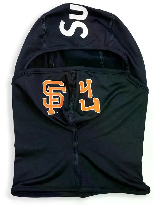 Supreme X Mlb Kanji Teams San Francisco Giants Lightweight Balaclava - Blue