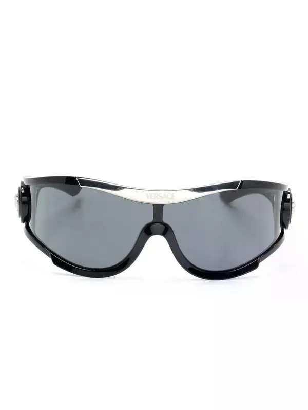 Versace Medusa Medallion Sunglasses - Black