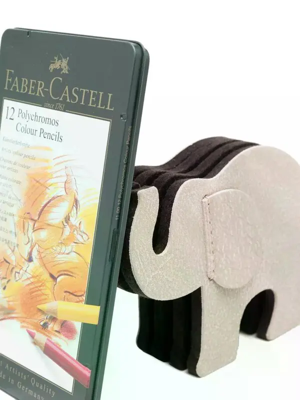 GRAF LANTZ Elephant Leather Pen Holder