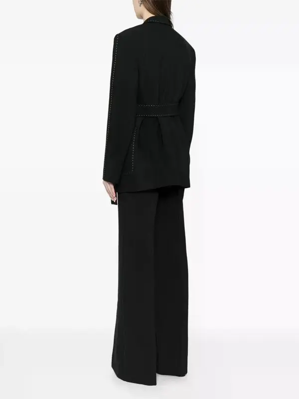 Elie Saab Topstitch Blazer