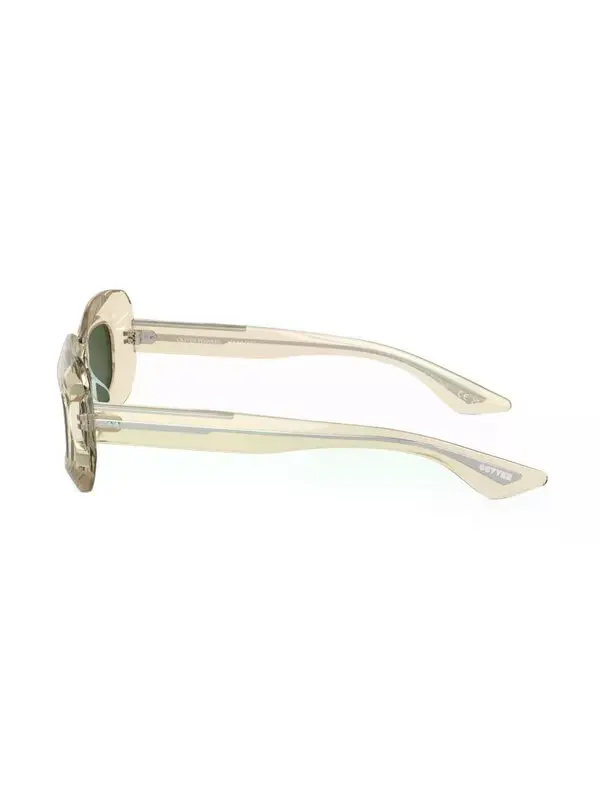Oliver Spencer 1966c Rectangle-frame Sunglasses