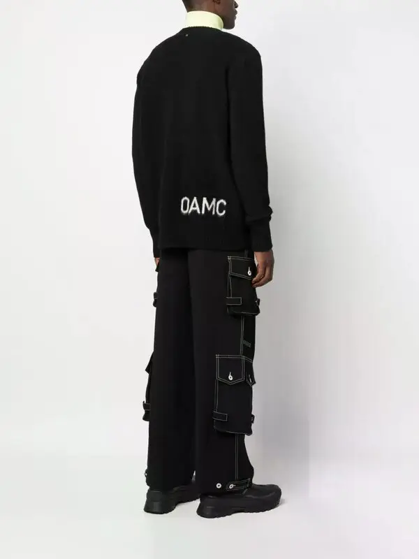 OAMC Logo-print Wool Jumper