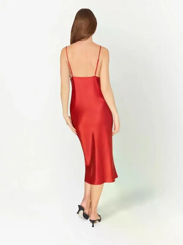 FLEUR DU MAL Keyhole Slip Dress