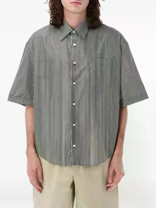 AMI Paris Striped Cotton Shirt