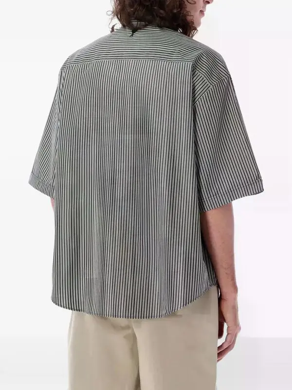 AMI Paris Striped Cotton Shirt